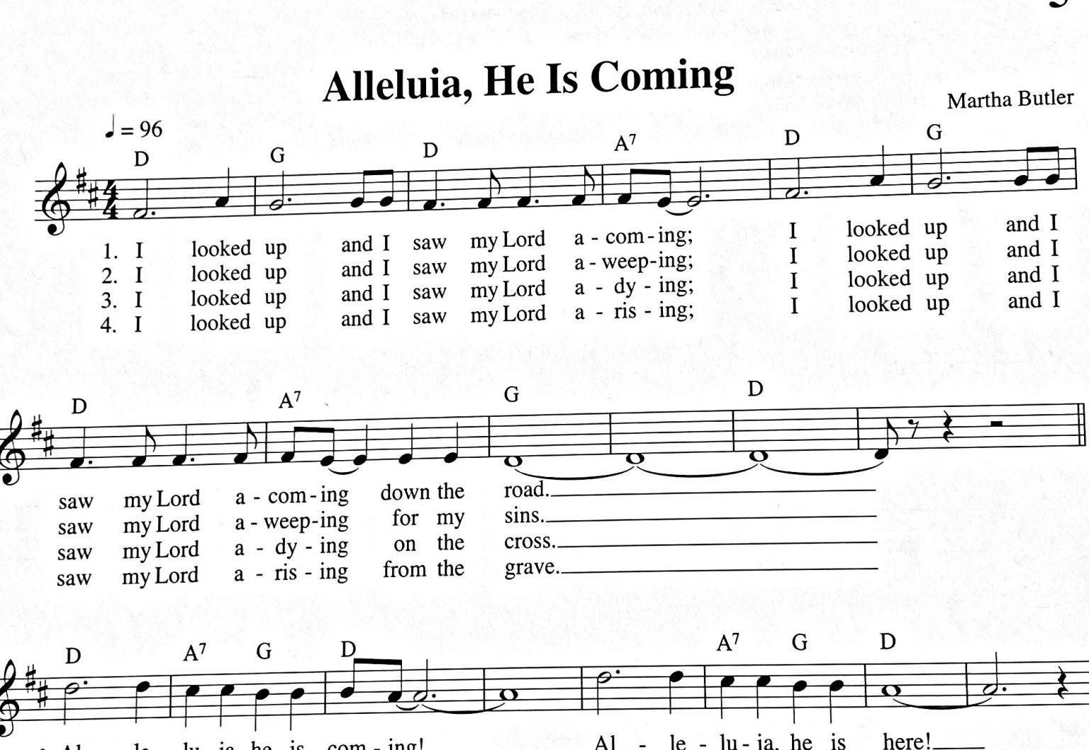 Alleluia, He is Coming | People of Praise